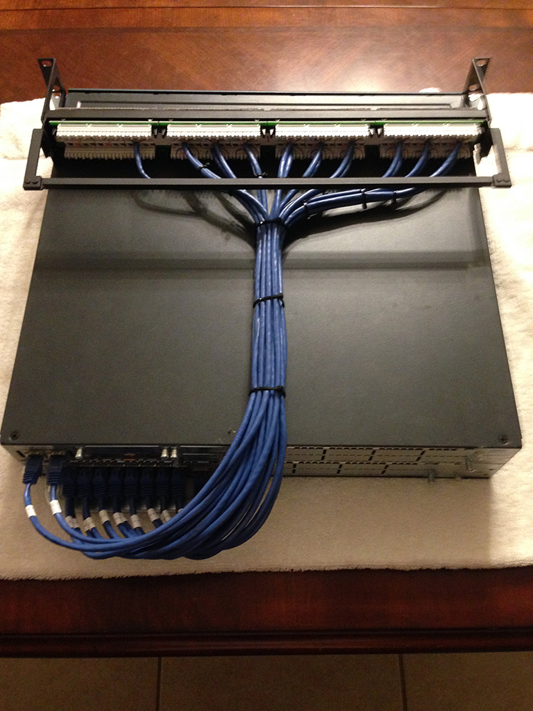 Cisco ISR w/ Leviton Patch Panel | CocoonTech.com